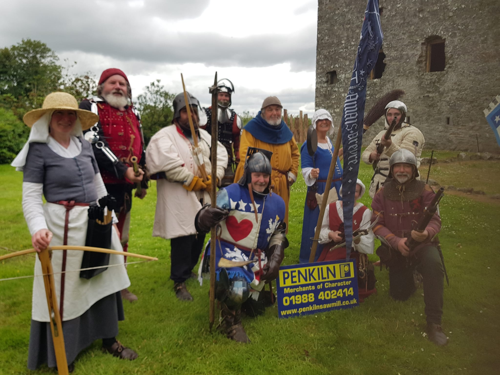 Sorbie Tower Doors Open weekend - Reenactment Scotland
